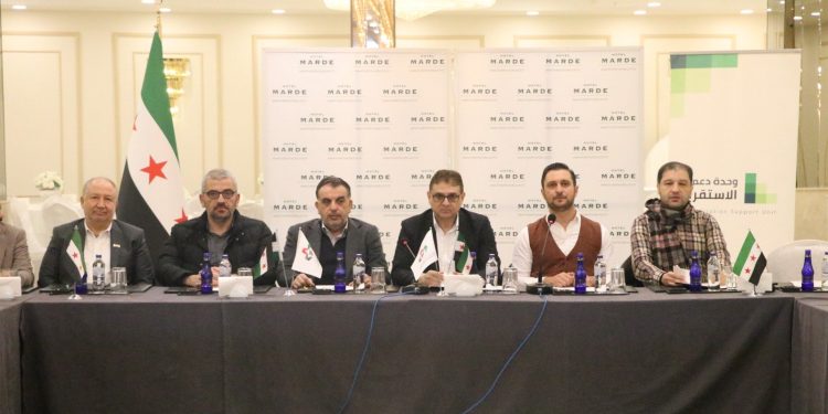 Syrian Negotiations Commission President Meets Syrian Business And Civil Society Leaders In Mersin